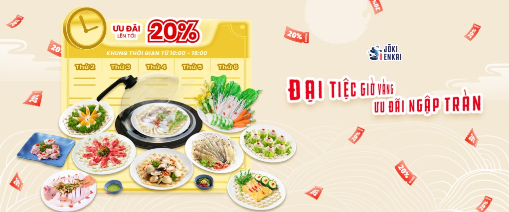 Nhà hàng hấp thủy nhiệt | JŌKI ENKAI